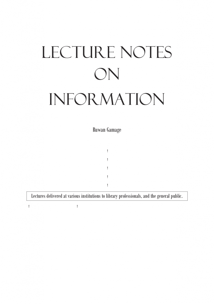 Publications – Dr. Ruwan Gamage
