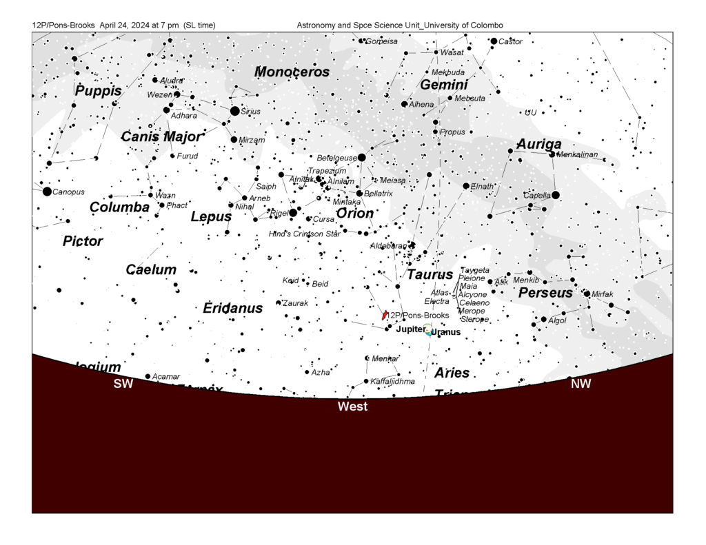 Comet 12P/Pons-Brooks – Astronomy and Space Science Unit (ASSU)